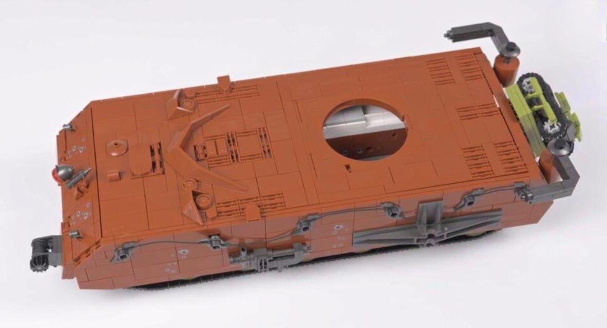 Panzer VIII Maus German WWII Tank 3339 Piece Building Brick Block Toy ...
