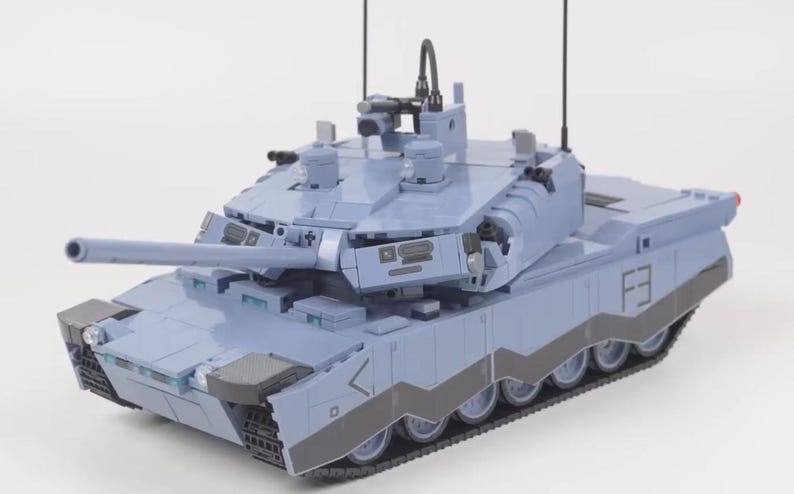 US ARMY Abrams-x Tank Building Blocks - Etsy