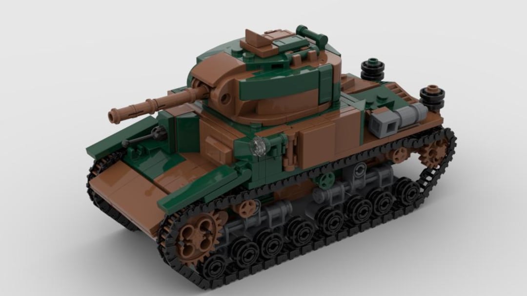LEGO US Army Tank Camouflage Instructions Only PDF - Etsy