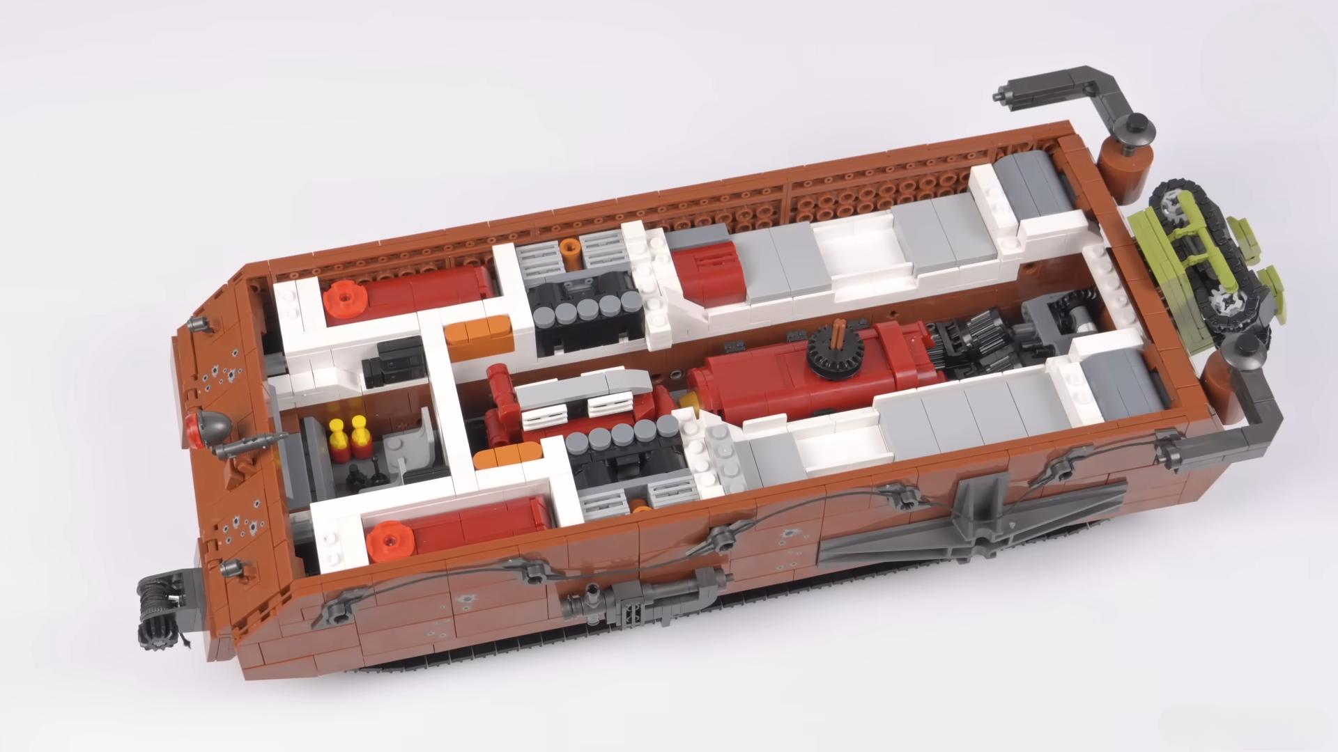 Panzer VIII Maus German WWII Tank 3339 Piece Building Brick Block Toy ...