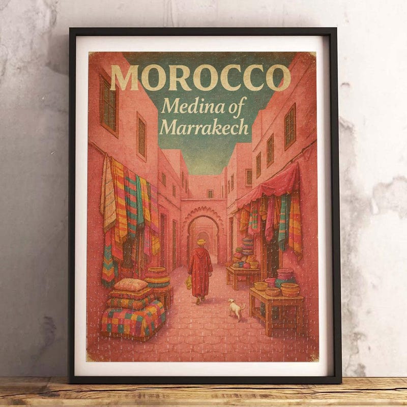 Moroccan Puzzles - Etsy UK