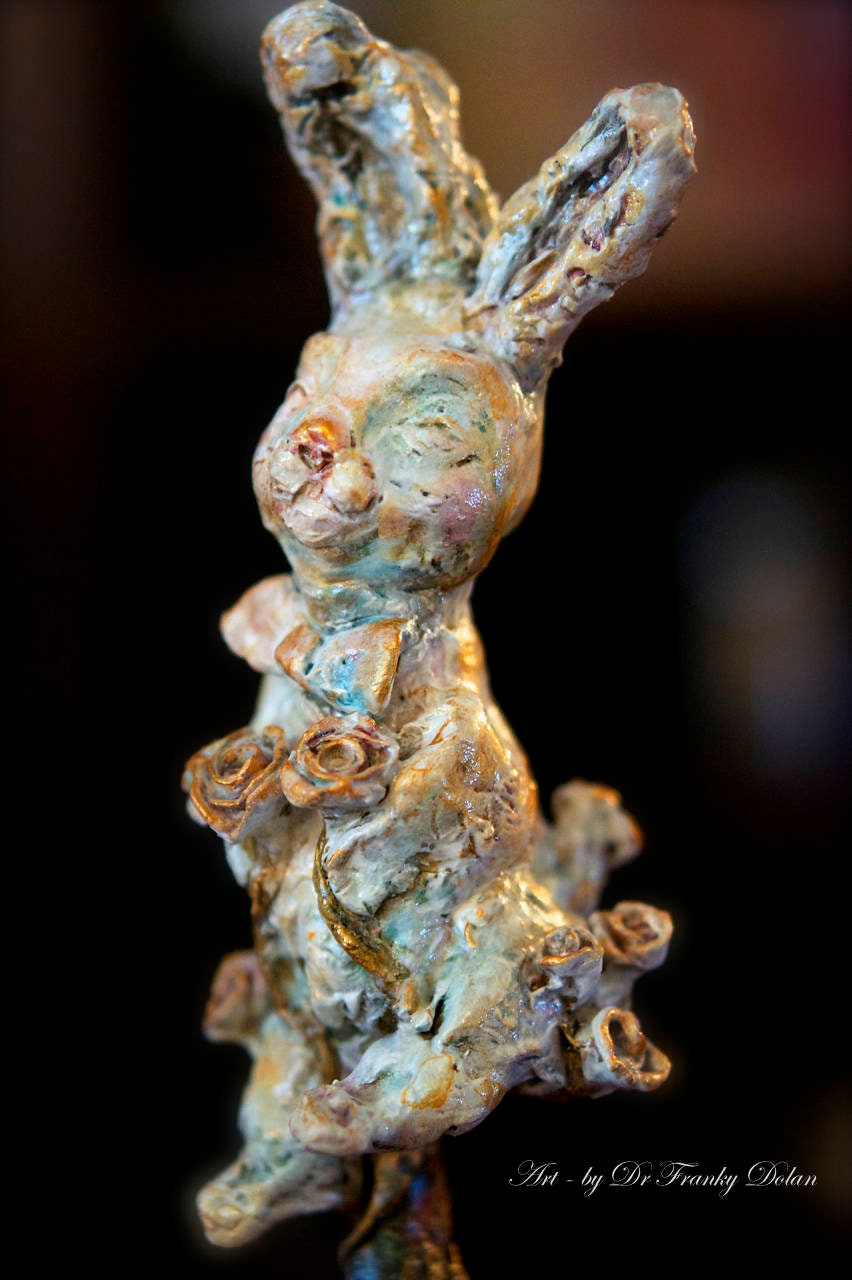 The Uplifted Rabbit Sculpture by Fae Factory Artist Dr Franky Dolan ...