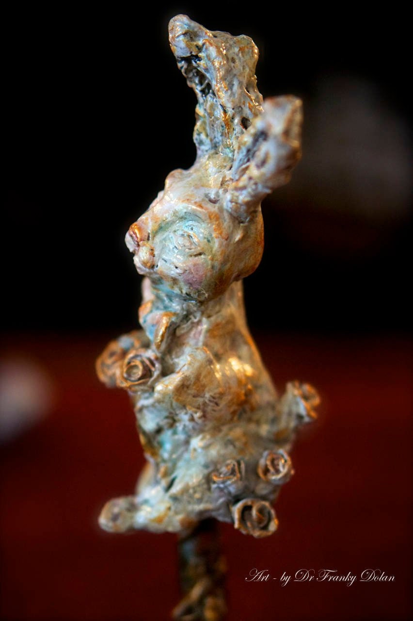 The Uplifted Rabbit Sculpture by Fae Factory Artist Dr Franky Dolan ...