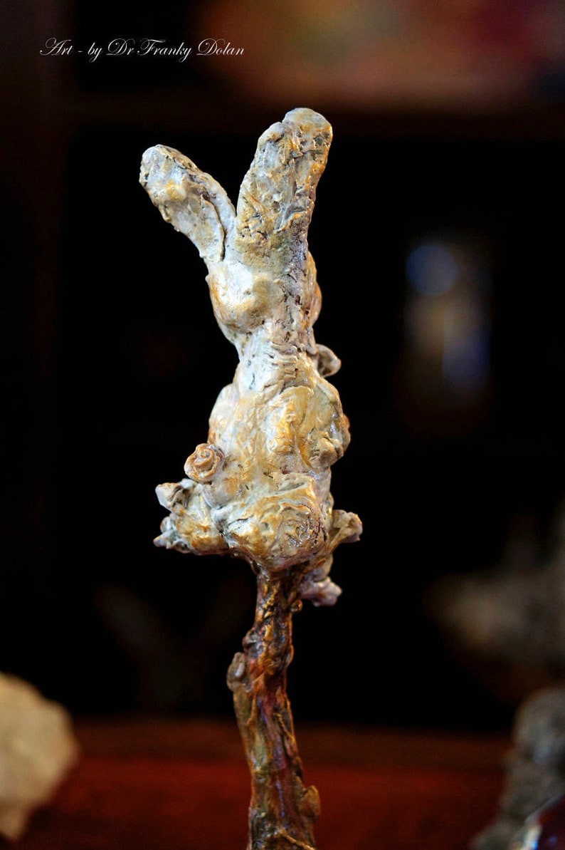 The Uplifted Rabbit Sculpture by Fae Factory Artist Dr Franky Dolan ...