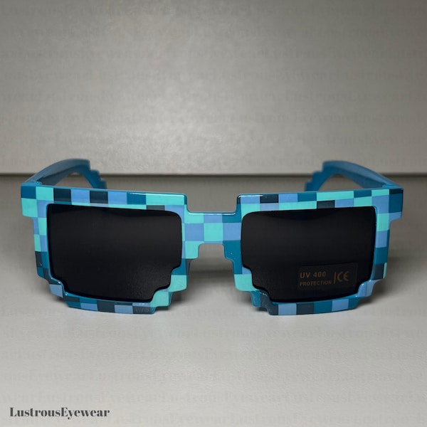 Pixel Glasses - Etsy