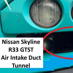 Nissan Skyline R33 GTS - T Front Bumper Air Intake Vent Duct Bezel ...