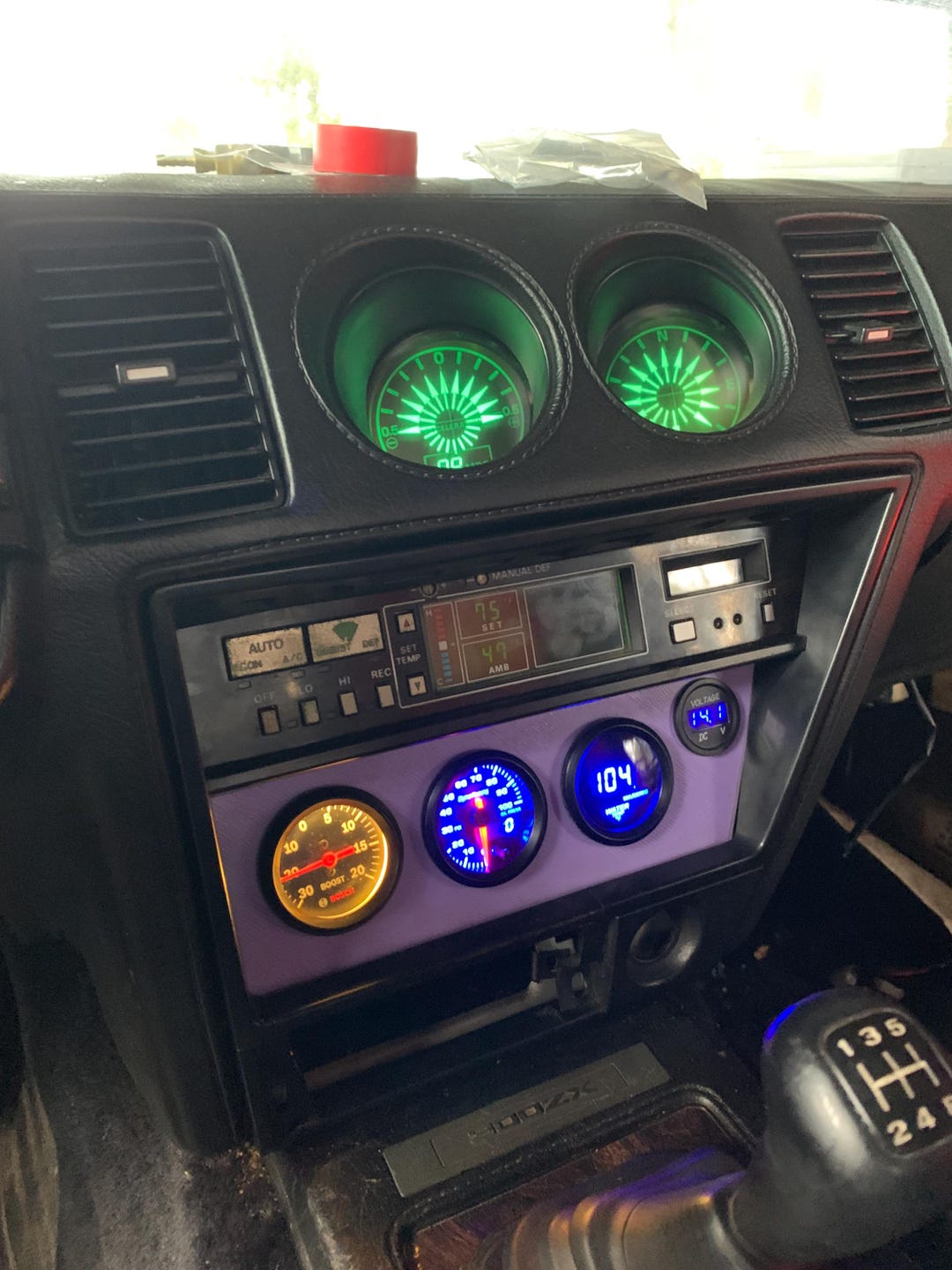 Nissan Z31 300ZX 1983–1989 Gauge Cluster Pod Center Dashboard Bezel ...