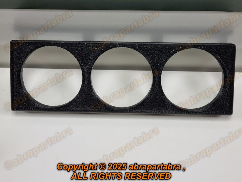 MAZDA MIATA MX5 1997-2005 Gauge Cluster Pod 3x 52mm Center Dash - 1 DIN ...