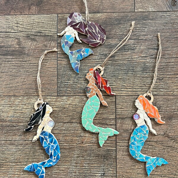 Mosaic Mermaid - Etsy
