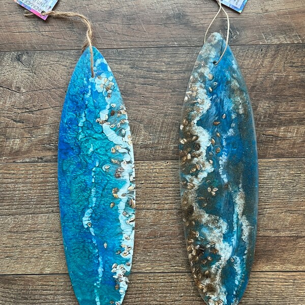 Resin Surfboard Wall Art - Etsy