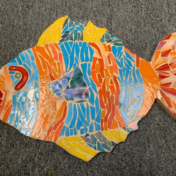 Fish Mosaic - Etsy
