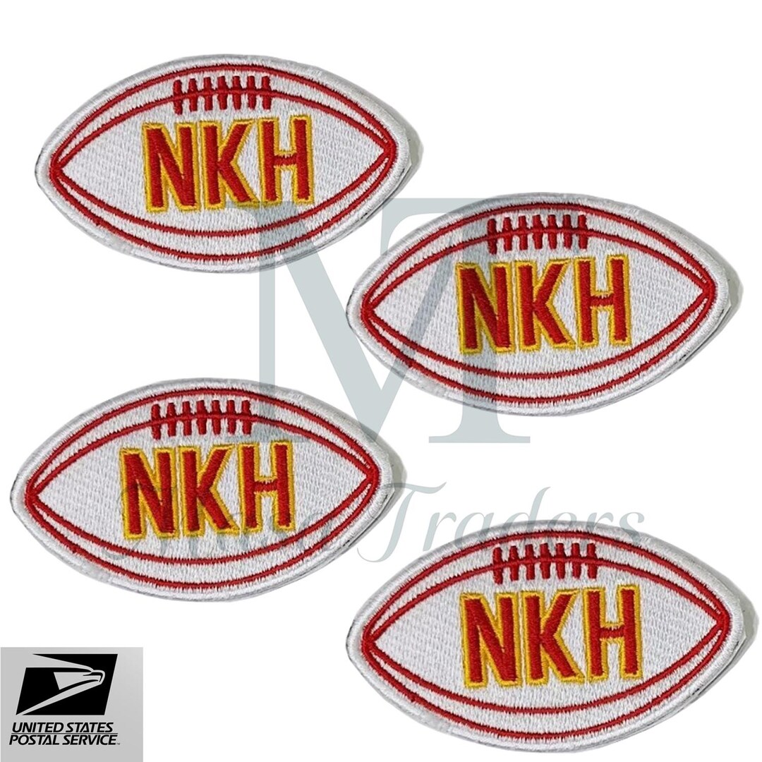 4 Piece Kansas City Chiefs Norma Hunt Memorial Jersey Patch ~ NKH Iron ...