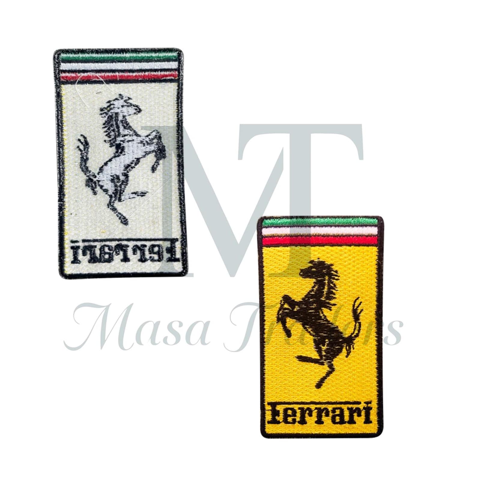 Ferrari Racing Logo Patch (set of 8), 4" Iron-on/sew-on - Etsy