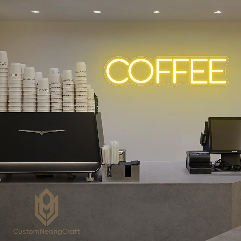 Coffee Bar Neon Sign Coffee Shop Sign,led Sign for Coffee Shop Opening ...