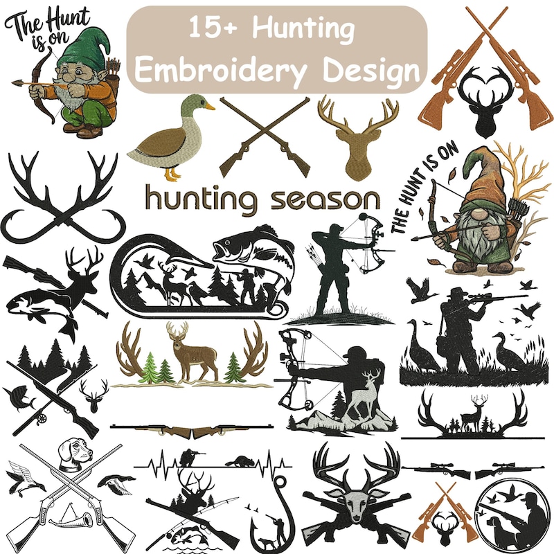 Deer Hunting Icon - Etsy