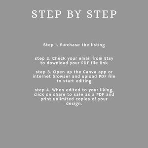 Printable Loyalty Card | Editable PDF | Instant Digital Download - Etsy