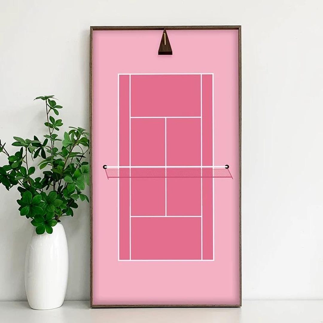 Custom Tennis Racket Display Frame - Sports Wall Art, Modern Box for ...