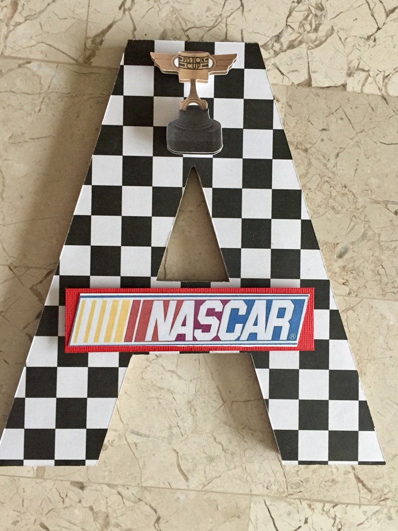 NEW Corvette Sports Car Name Letters Nascar Race Car | Etsy
