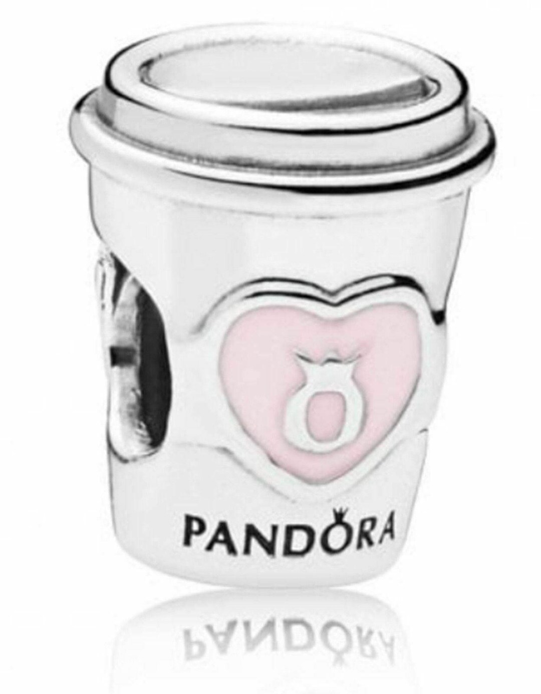 Silver PANDORA Drink to Go Coffee Cup Charm - Etsy