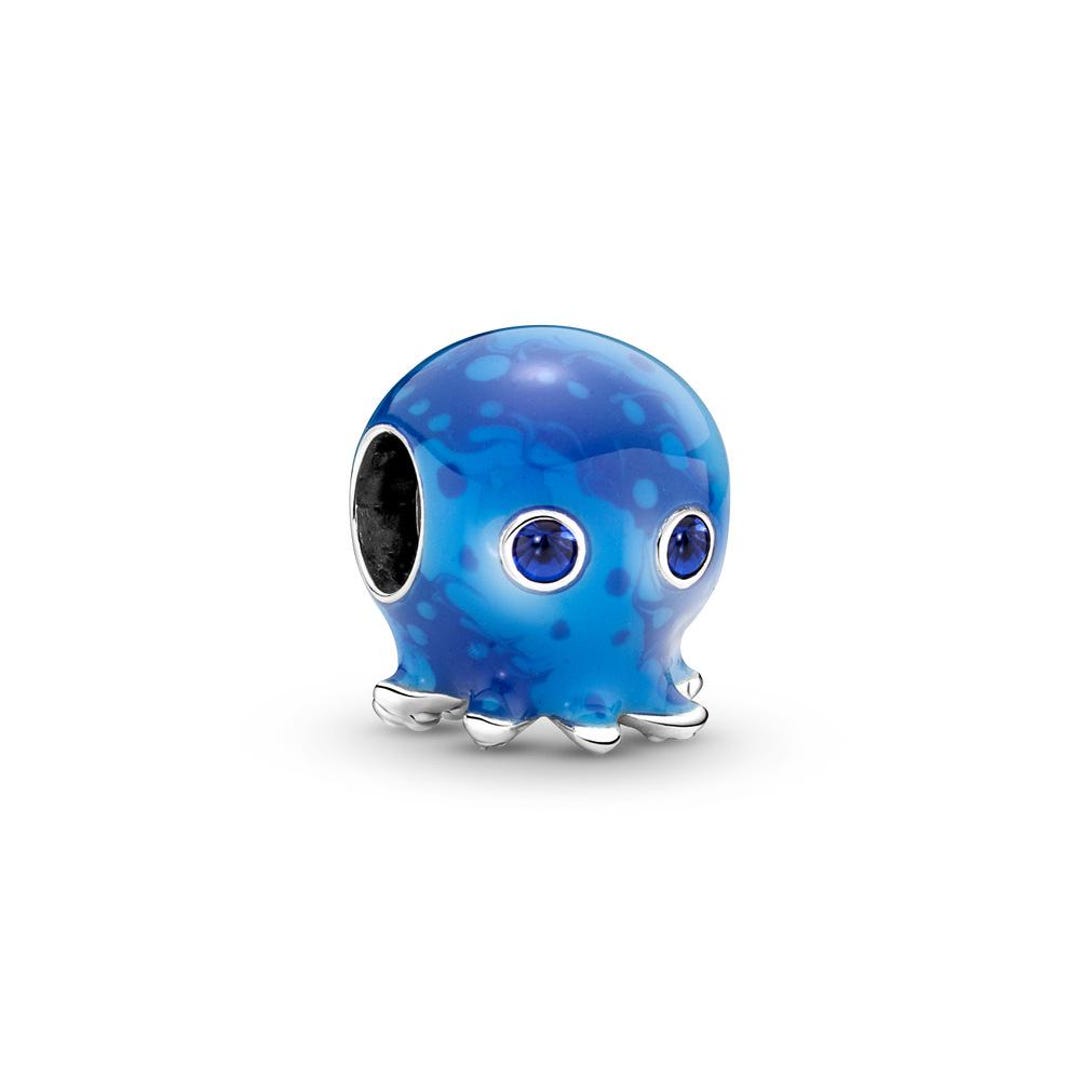 Pandora Wave and Bubble Heraldic Octopus S925 Charm - Etsy