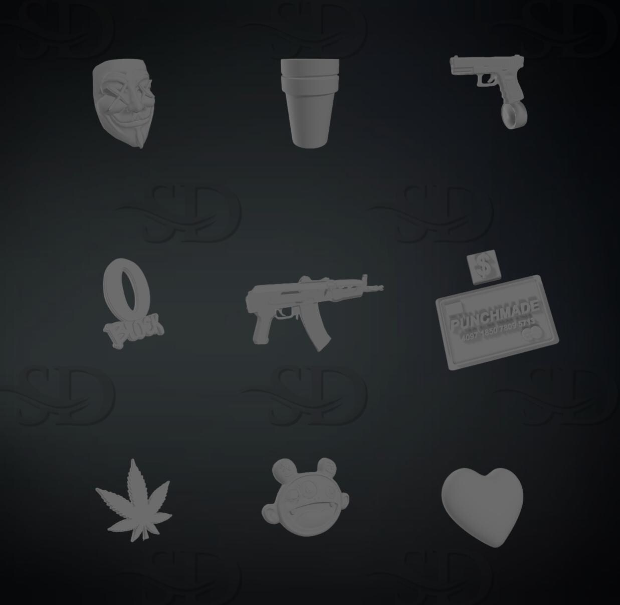 GTAV/FIVEM / Pendant & Model Bundle - Etsy