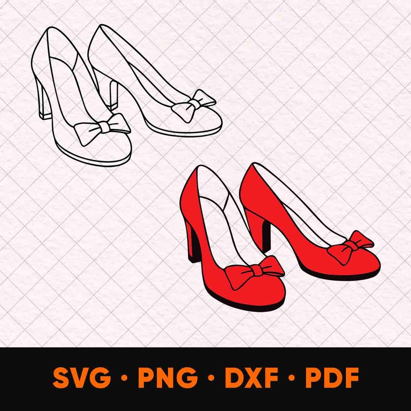 Ruby Slippers Svg - Etsy