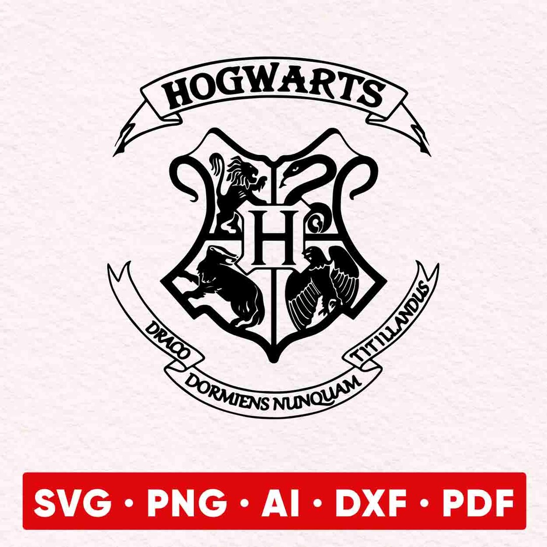 Wizard House SVG, Wizard School SVG, Hogwarts Logo, Wizards Emblem ...