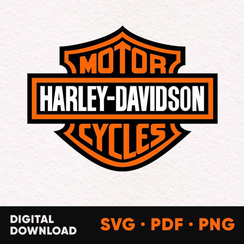 Harley Davidson Svg - Etsy