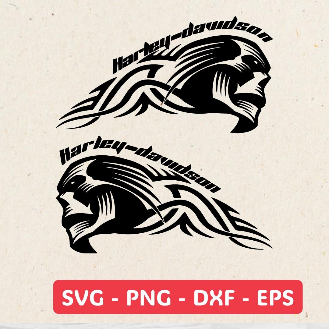 Harley Davidson Svg Logo, Harley Davidson Cricut, Digital Logo Biker ...