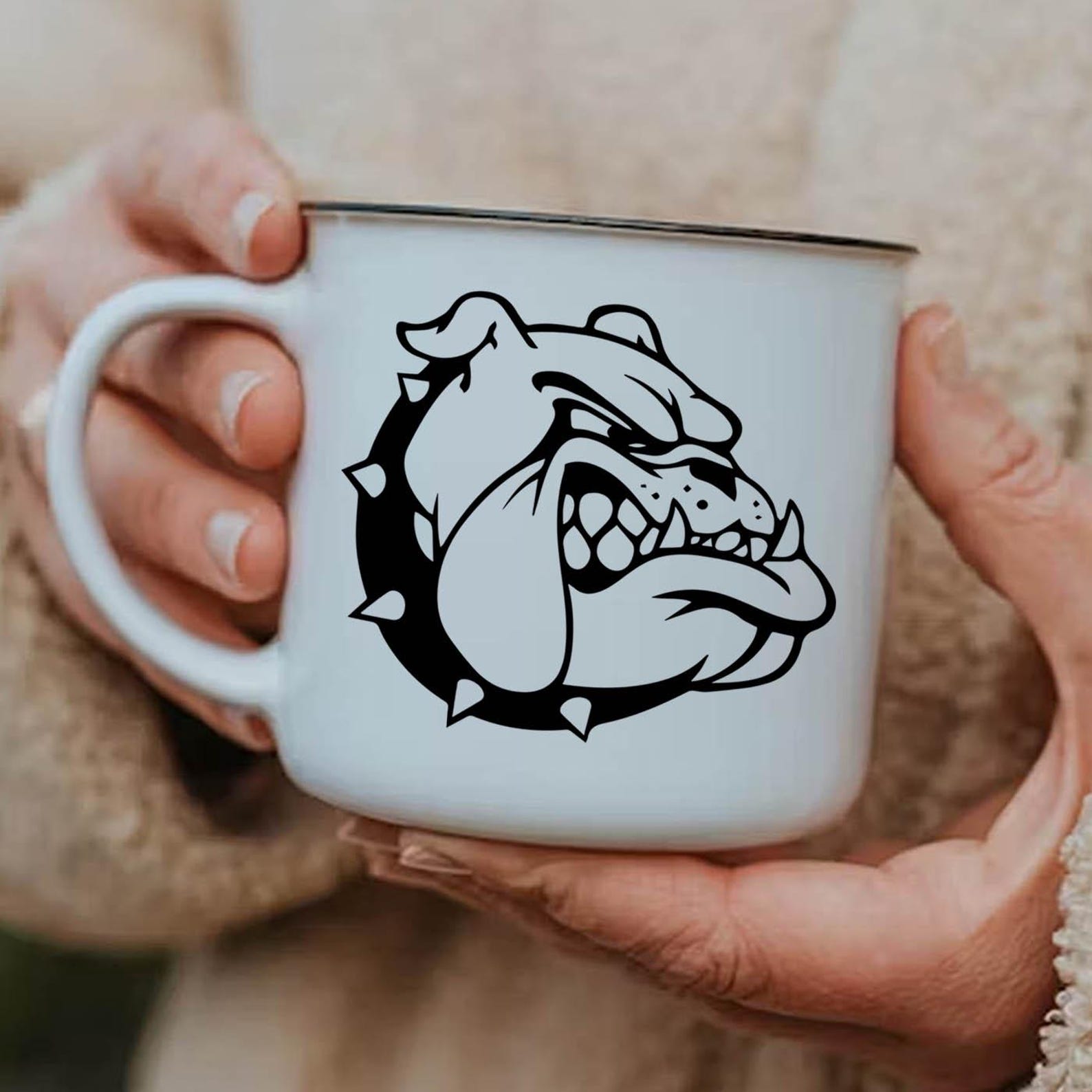 Bulldog Mascot SVG - Png - Eps - Dxf, Bulldog Png, Bulldog Svg, Bulldog ...