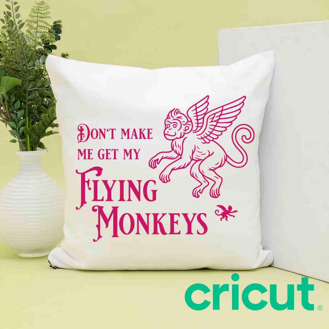 Wizard of Oz Flying Monkey Svg Silhouette, Svg File, Flying Monkey ...