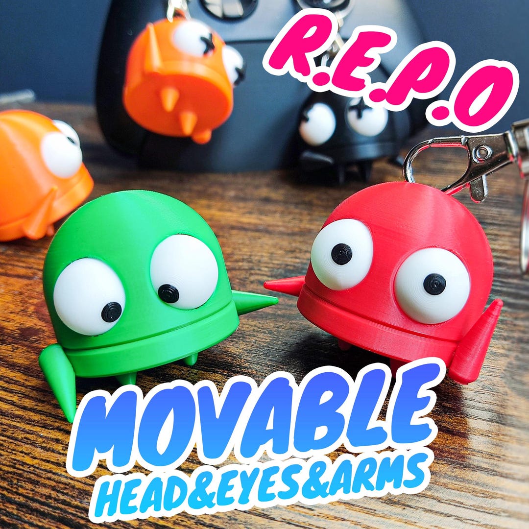 Keychain REPO Robot - Figurka R.E.P.O. - Gift for Gamer - Etsy