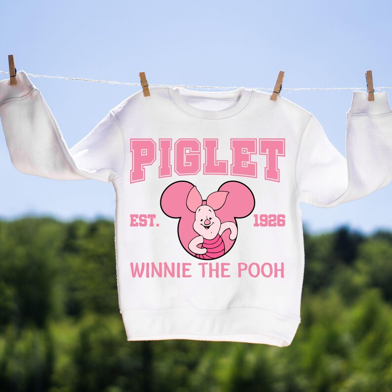 Winnie the Pooh Est 1926 PNG SVG Bundle, Classic Pooh Tigger Piglet ...