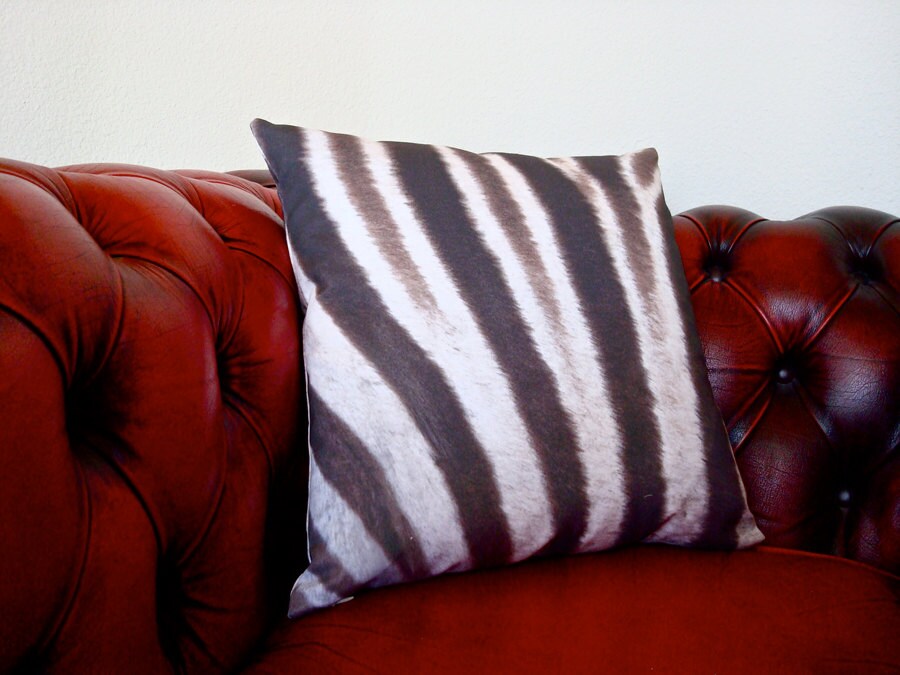 Zebra Pillow - Etsy