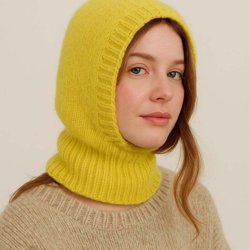 Mens Wool Head Hood - Etsy UK