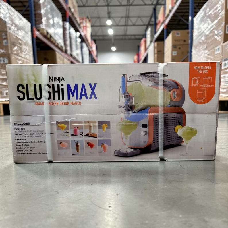 Ninja Slushi MAX XXL 150oz Frozen Drink Maker Party Size Smart Slush ...