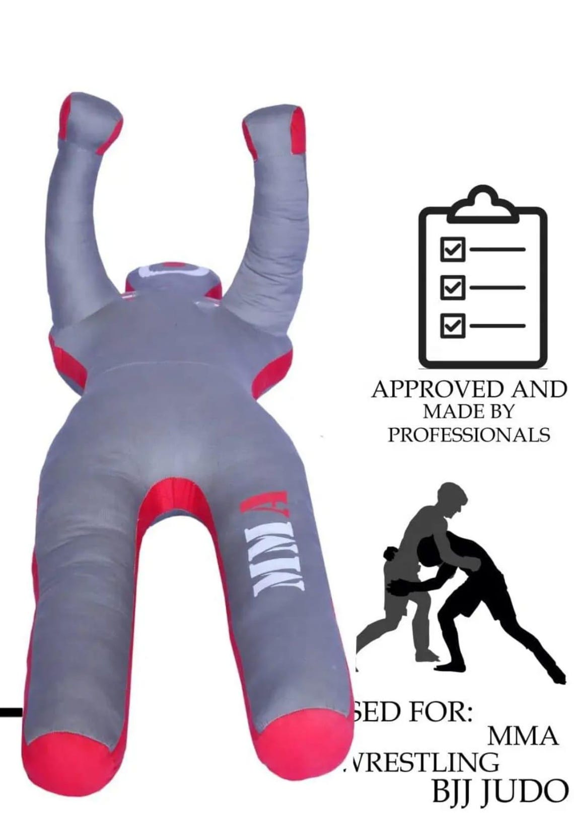 Kids 4ft Canvas Grappling Dummy: MMA, Jiu-jitsu, Wrestling Training - Etsy