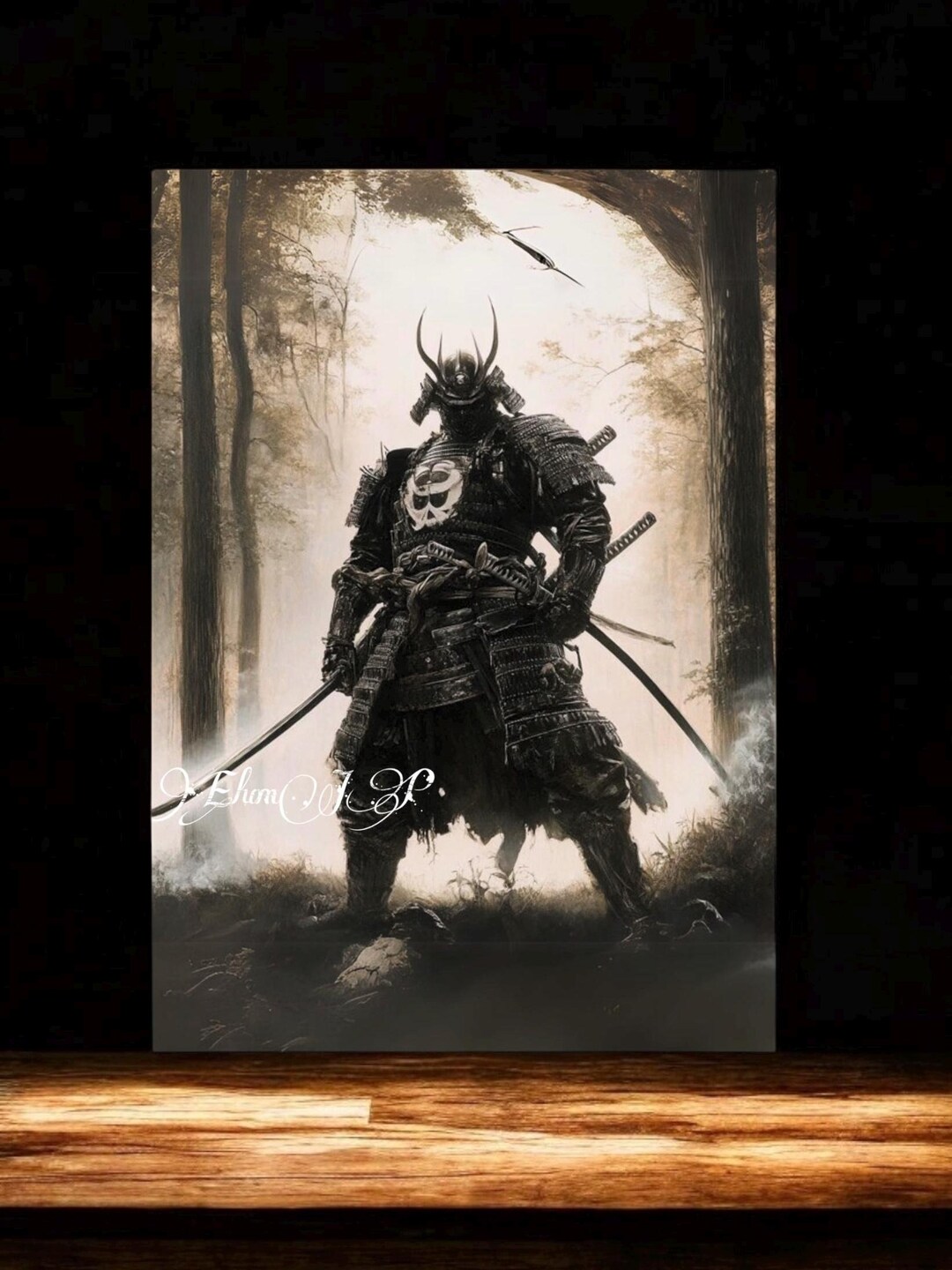 Samurai Wall Art Japanese Samurai Wall Art - Etsy