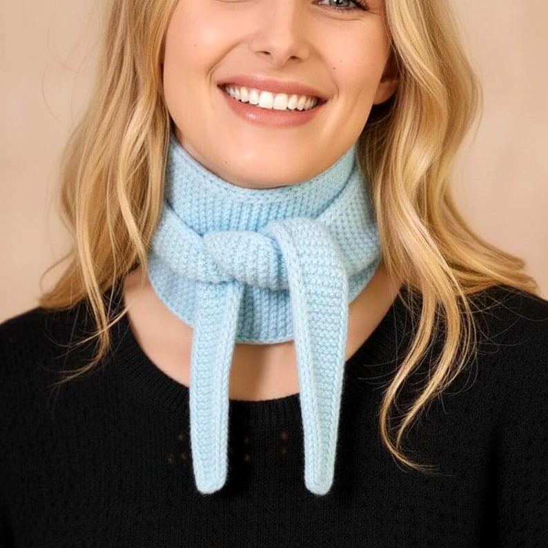 Sophie Scarf Knit Pattern , Easy Knitting Scarf PDF , Suitable for ...