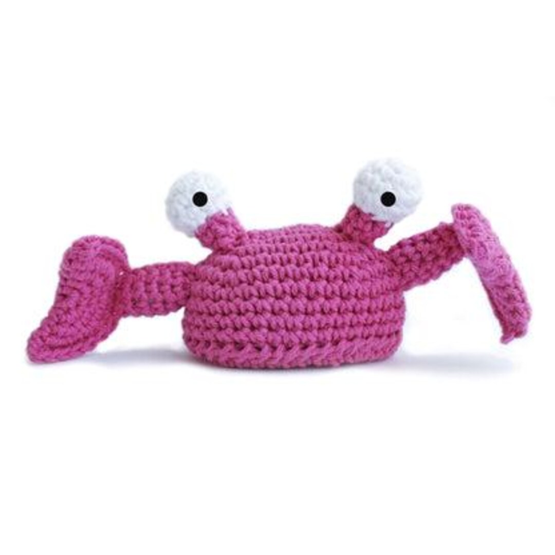 Cream Crabby Crochet Toy,amigurumi Cream Crab Patsy,handmade Cream ...