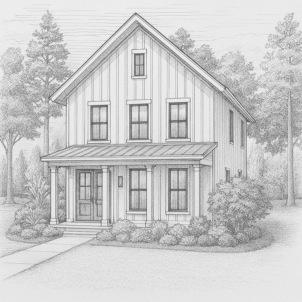 Drawing of Your Home! - Etsy