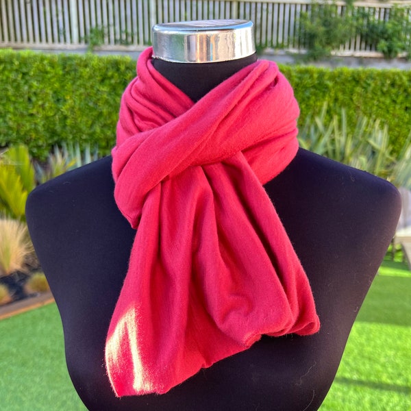 Coral Infinity Scarf - Etsy