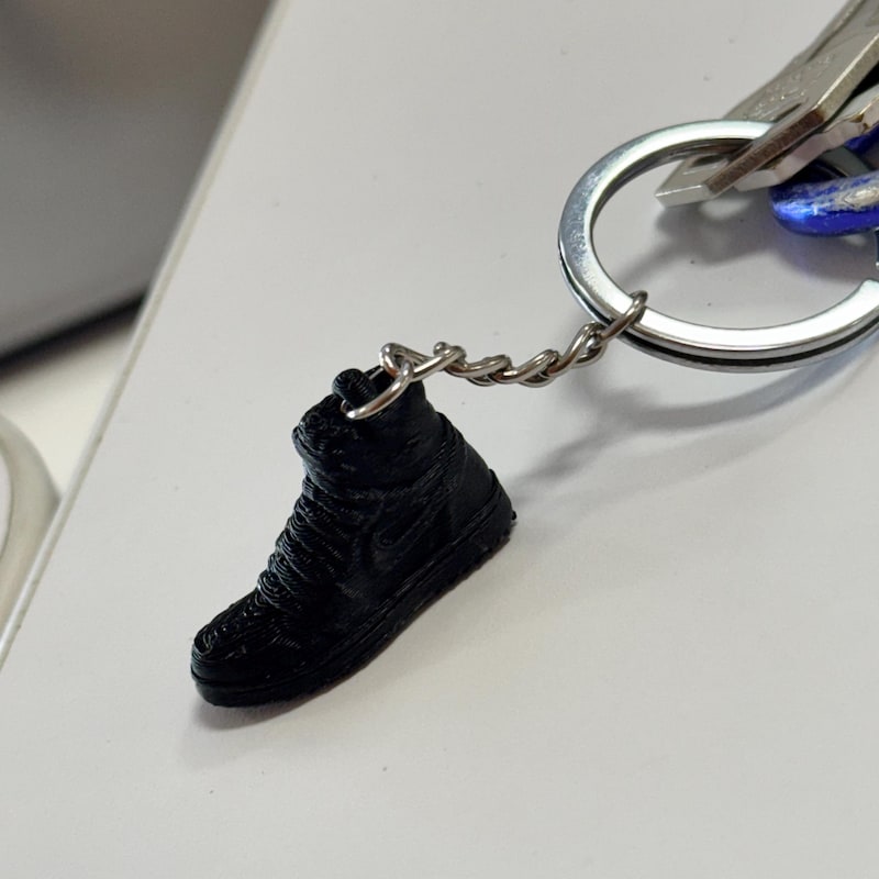 Nike Shoe Keychain - Etsy