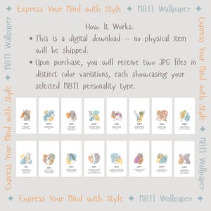 Mbti-isfp-phone Wallpaper – Adventurer Personality Digital Download ...