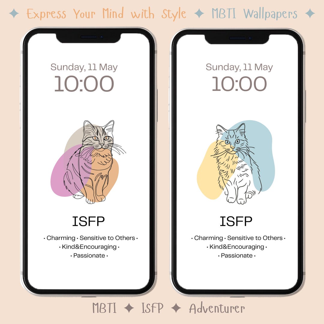 Mbti-isfp-phone Wallpaper – Adventurer Personality Digital Download ...