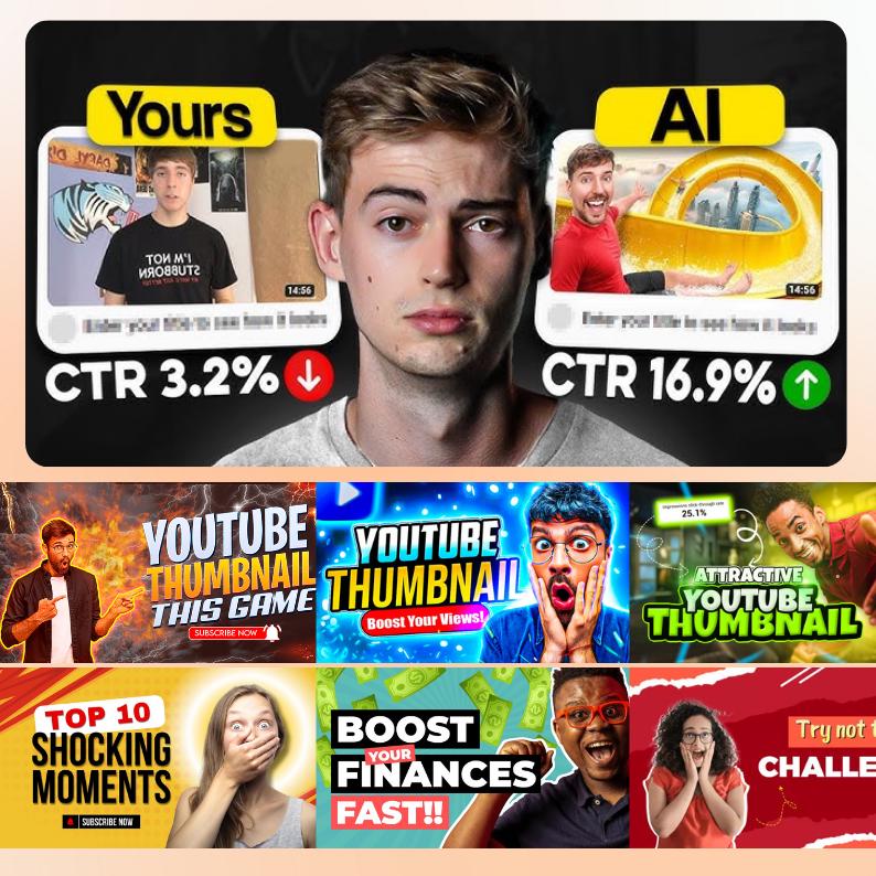 Ultimate Youtube Thumbnail Bundle – 100+ Click-worthy Canva Templates ...