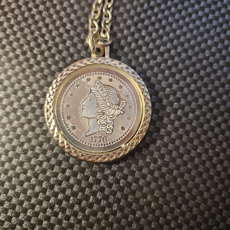 Cut Coin Necklace - Etsy