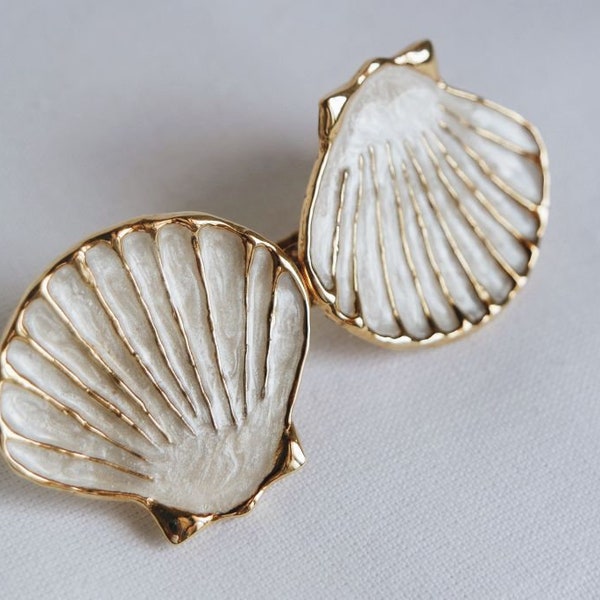 Seashell Hair Clip - Etsy