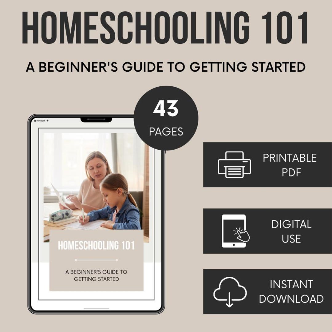 E-book: Homeschooling 101 Beginners Guide | Educational Resource ...