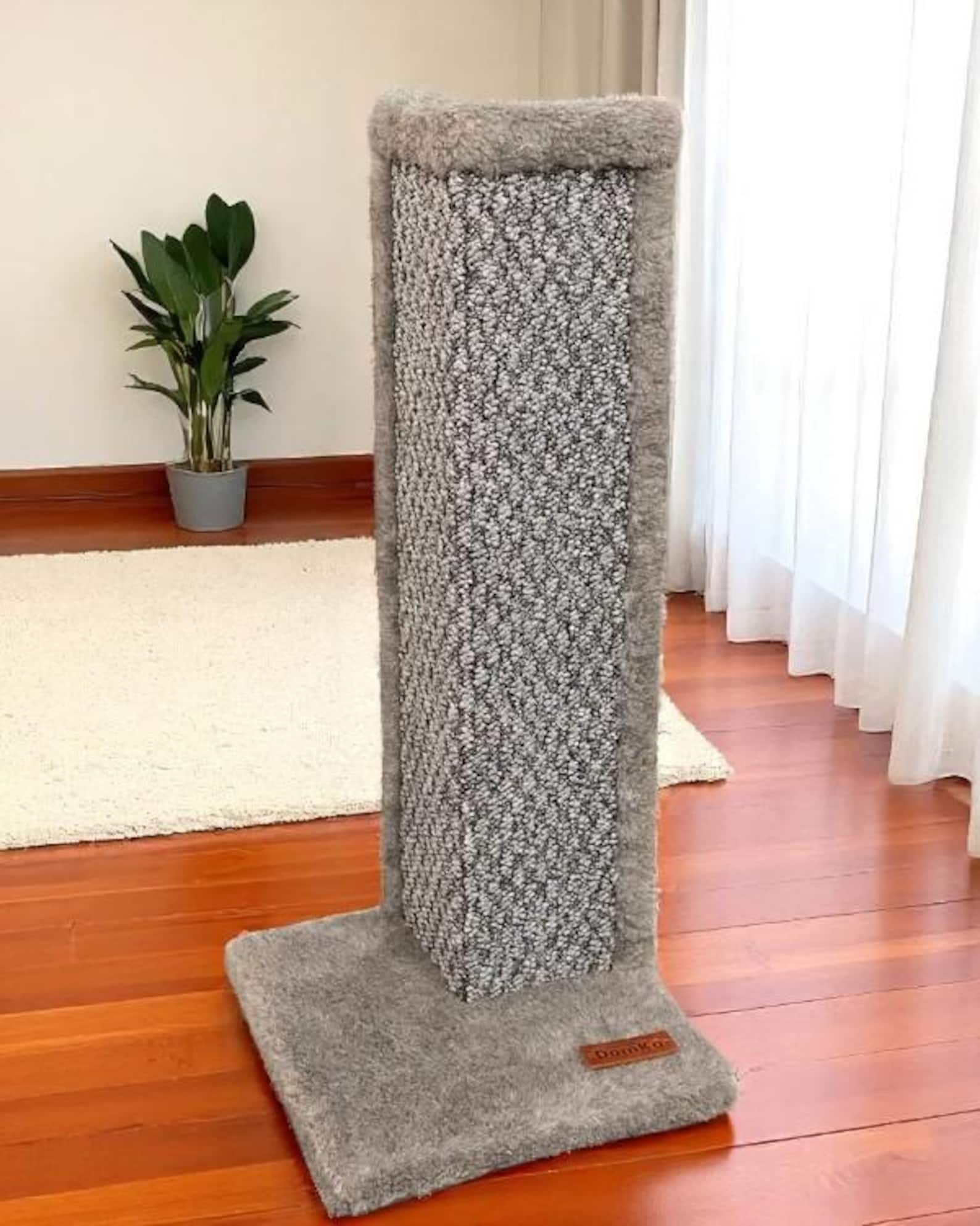Modern Corner Cat Scratcher – Verical Scratching Post & Board, Cat ...
